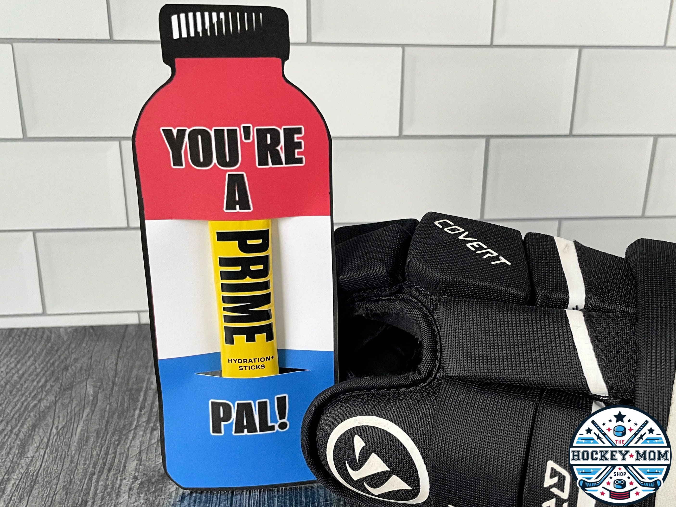 Printable Hydration Drink Packet Bottle Valentines Hockey Team ...