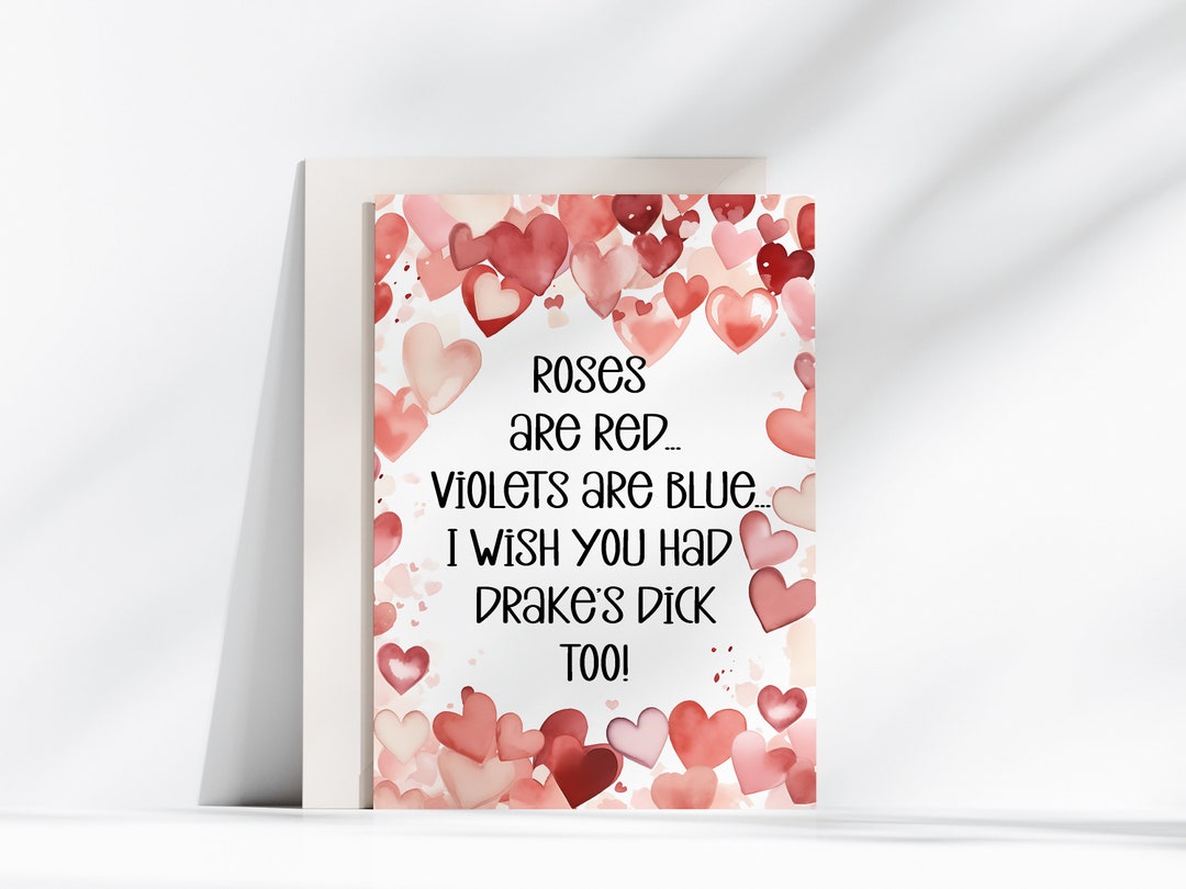 Printable Instant Download Funny Dirty Card Digital Download Valentines ...