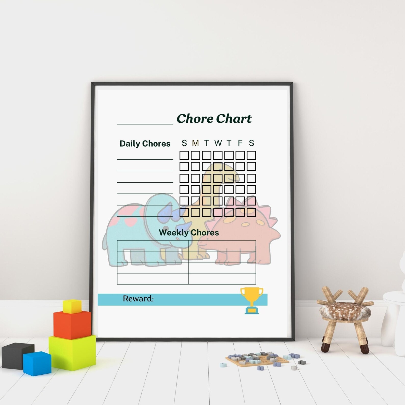Kids Chore Chart, Kids Chores, Reward Chart, Kids Chore Chart ...