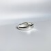Two Stone Sterling Silver Ring for Men, Personalized Birthstone Toi Et ...