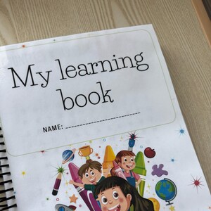 My Learning Book - Etsy