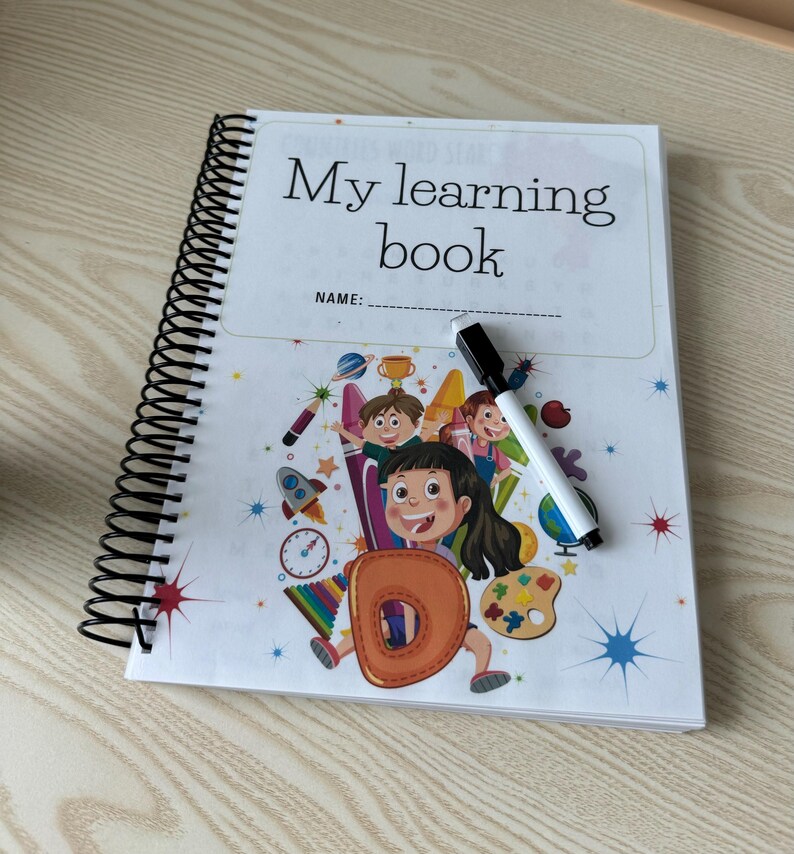 My Learning Book - Etsy