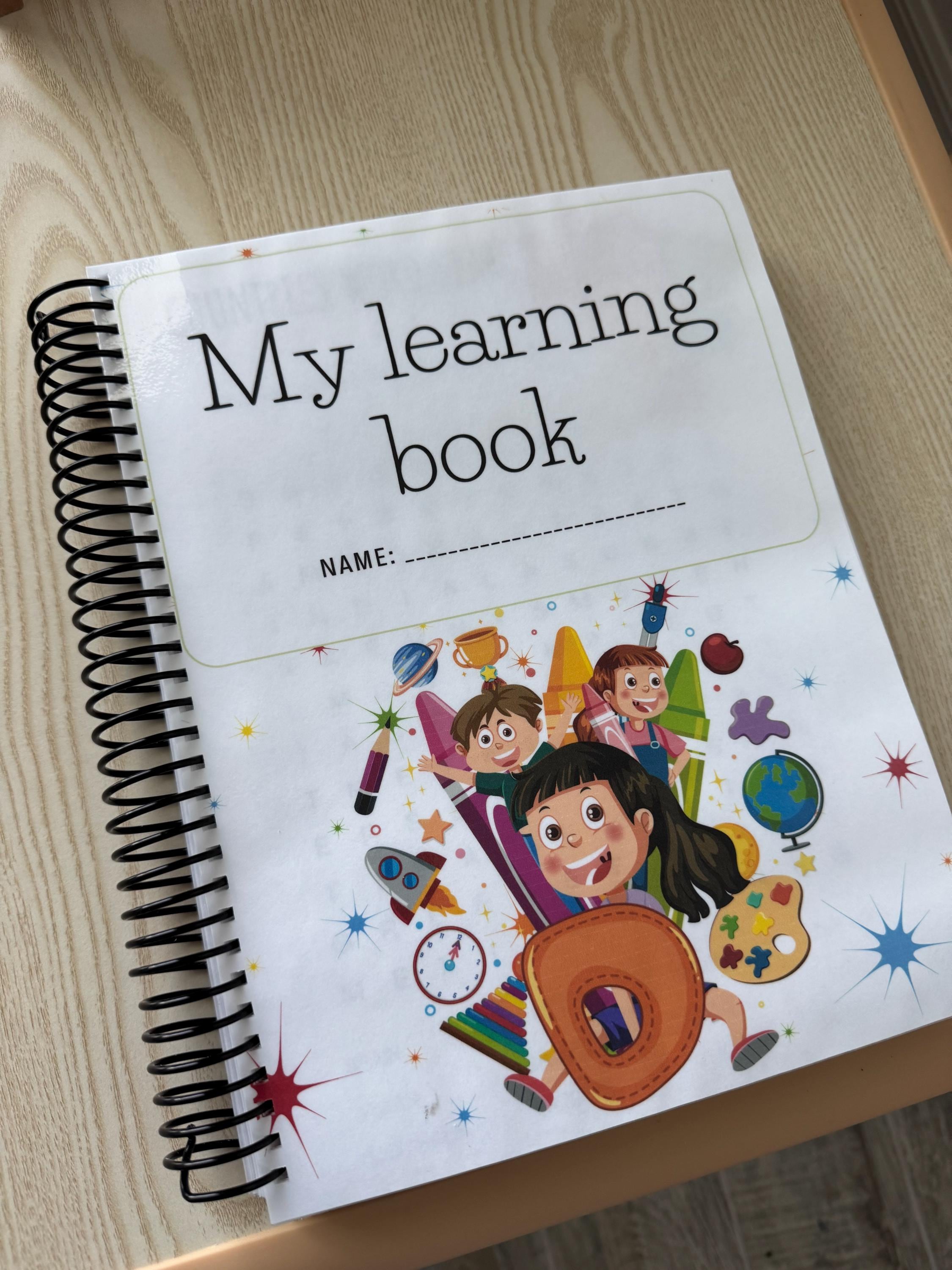 My Learning Book - Etsy