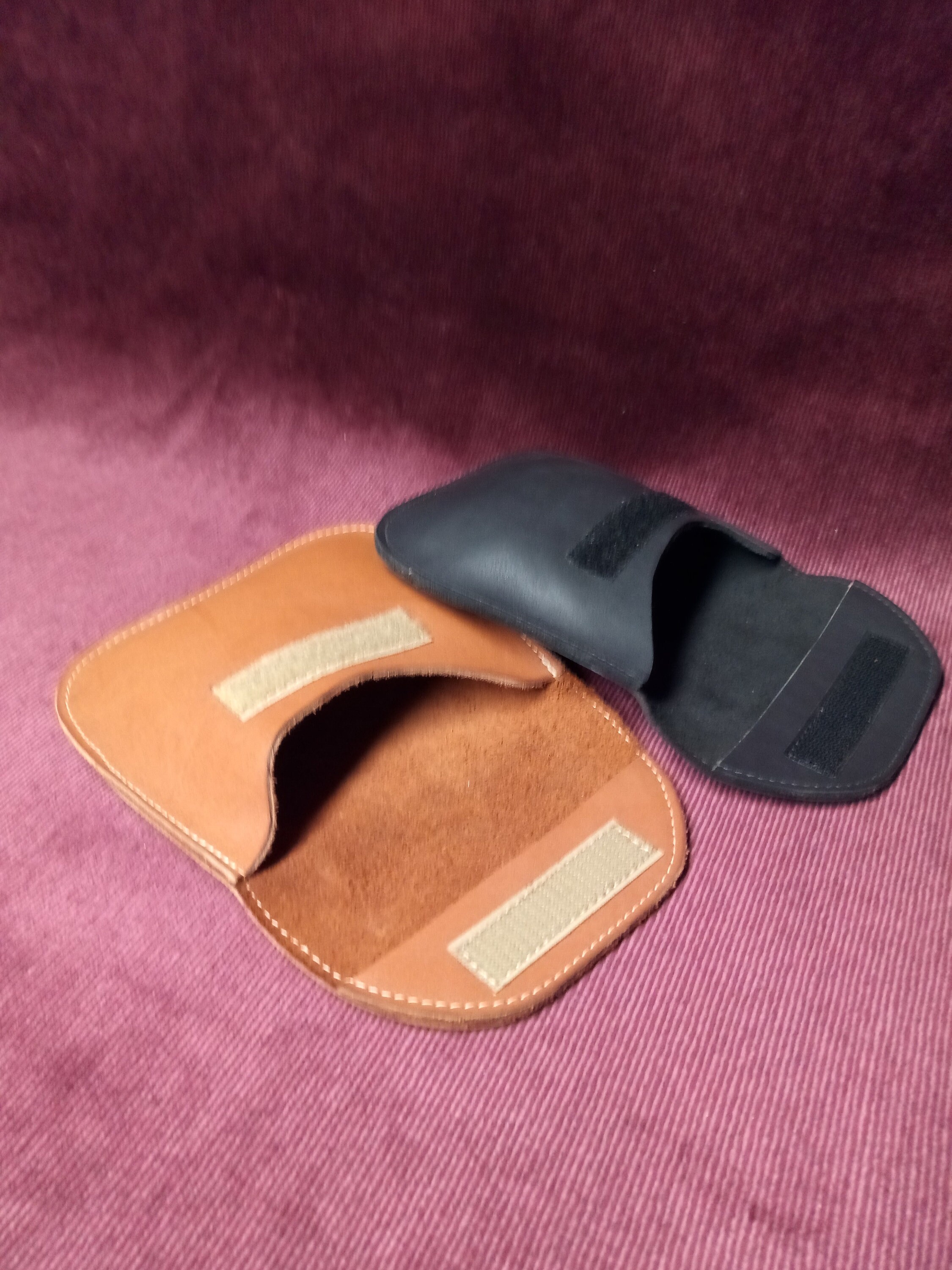 Full Grain Cow Hide/ Velcro Top Closure/ Cases - Etsy