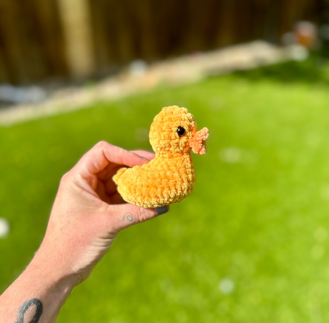Crochet Rubber Duck Squish - Etsy