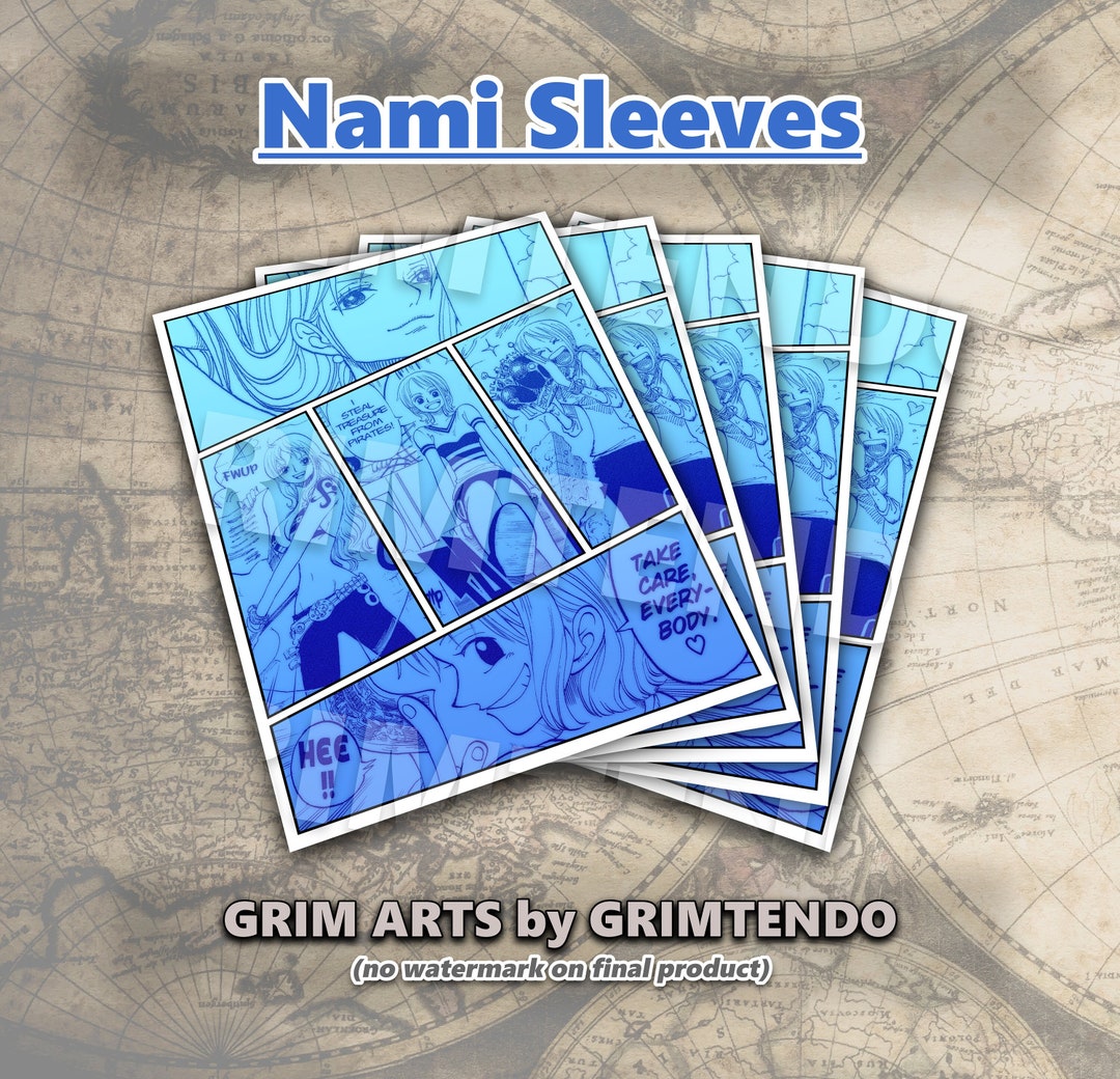 One Piece TCG Nami Sleeves - Etsy
