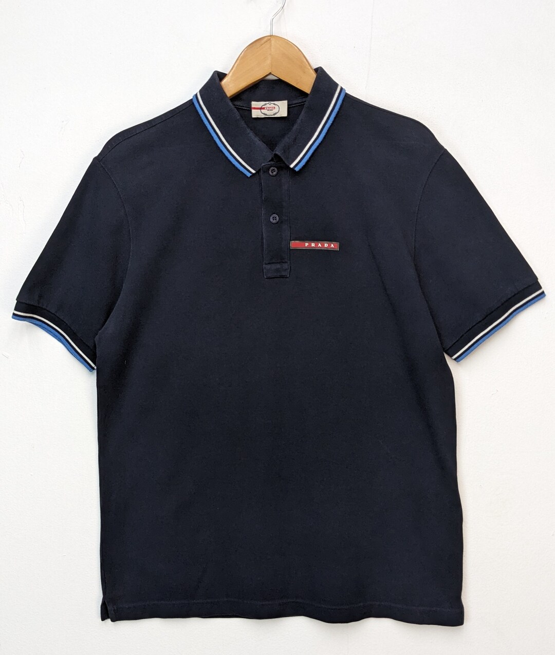 Vintage Prada Milano Polos Tshirt Streetwear Sportswear - Etsy