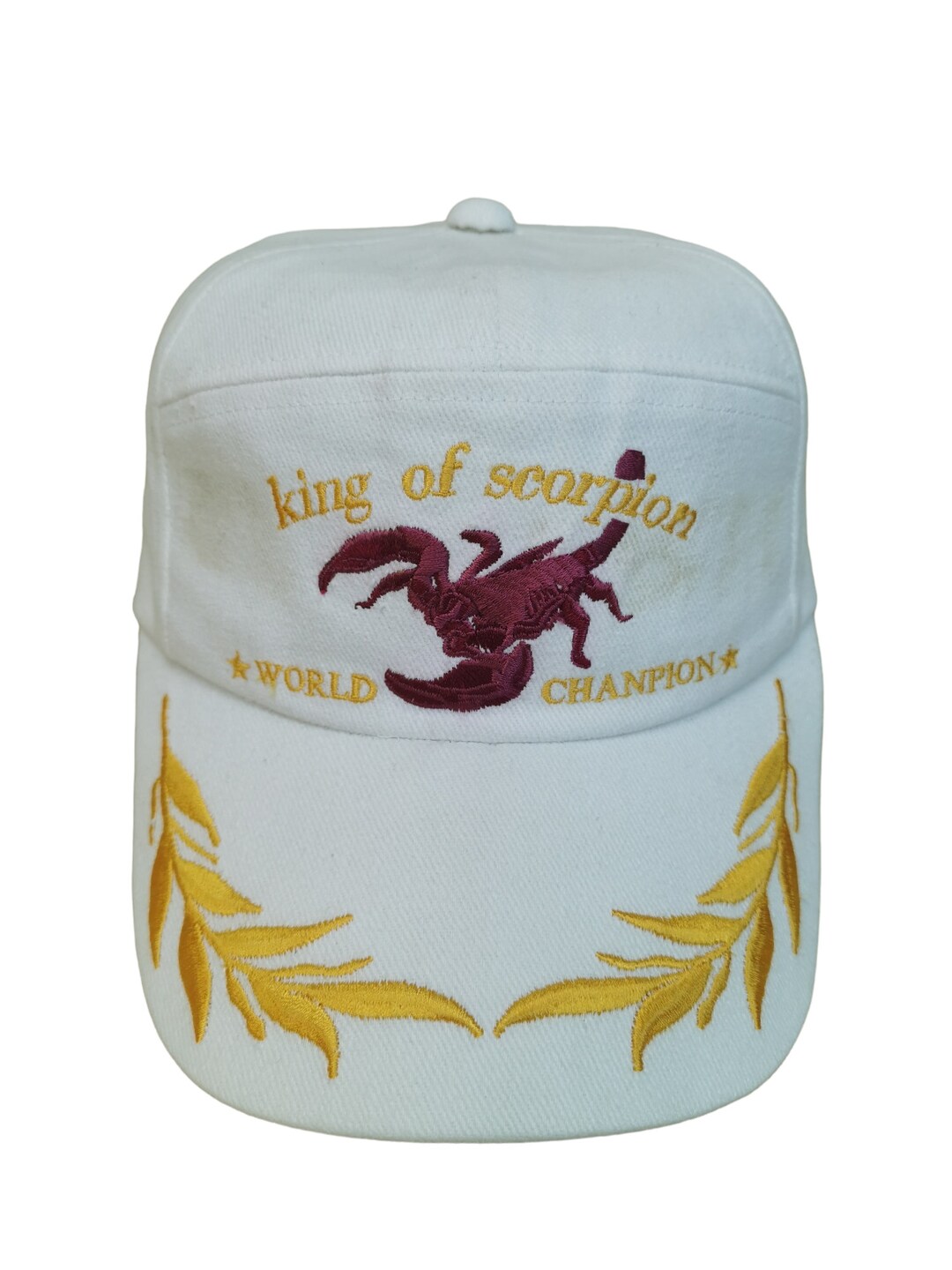 Vintage King of Scorpion World Champion Hat Cap Outdoor Stylish Street ...
