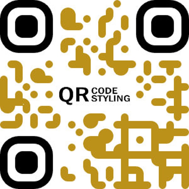 Custom QR Code With Logos, Colors and Pictures - Etsy Canada