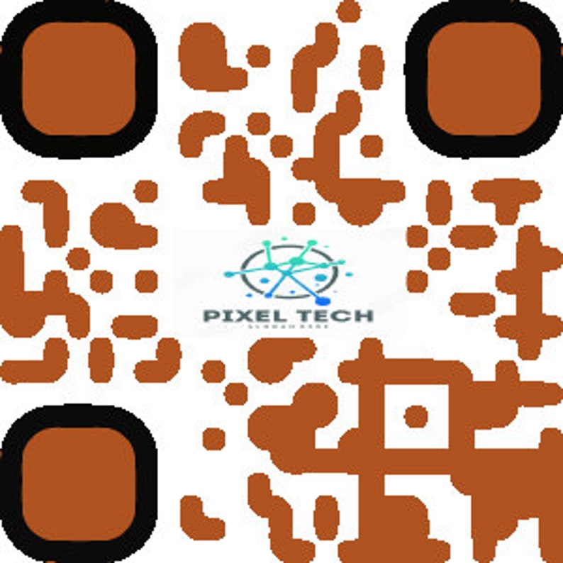 Custom QR Code With Logos, Colors and Pictures - Etsy