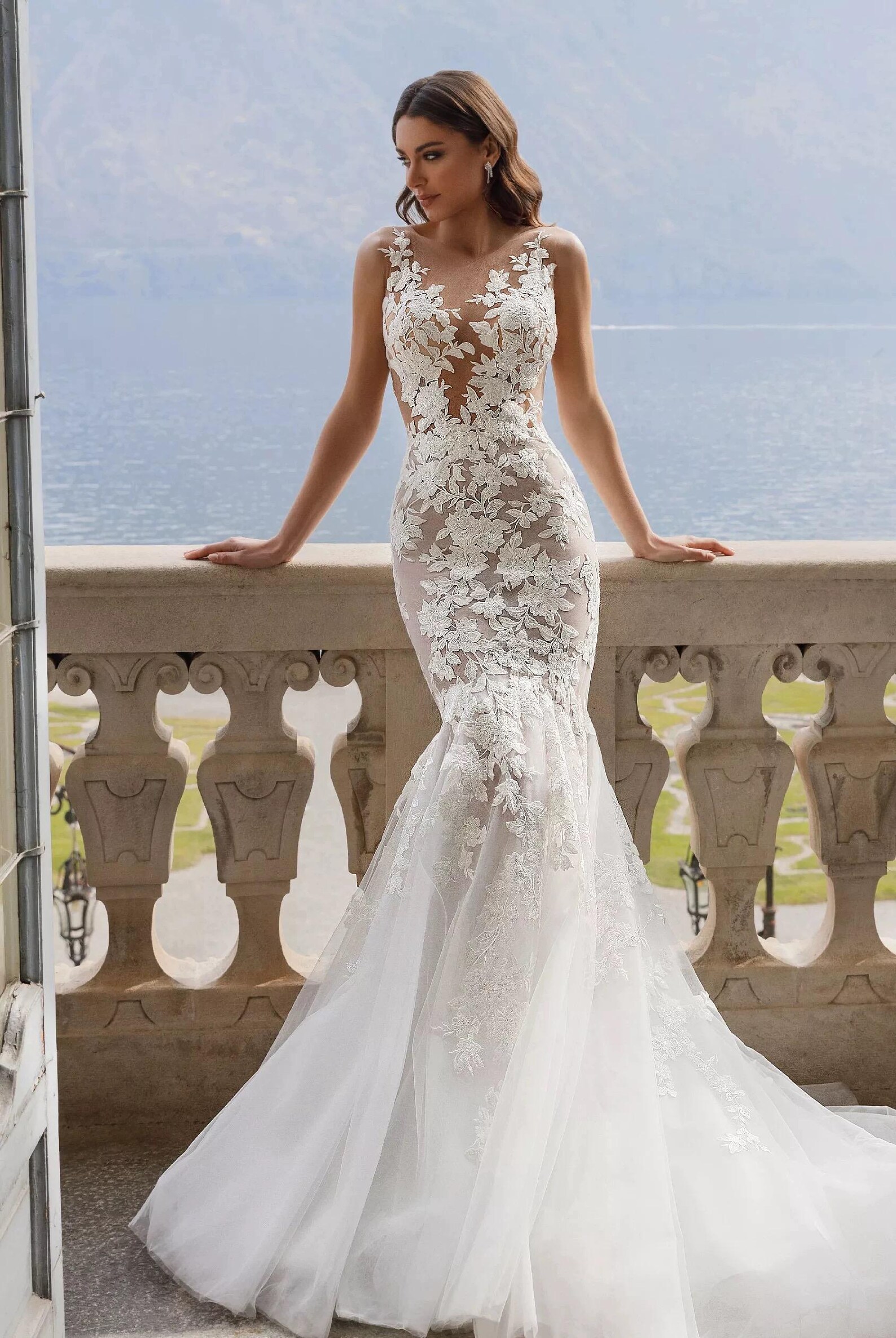 French Style Lace Mermaid Wedding Dress Made for Order - Etsy