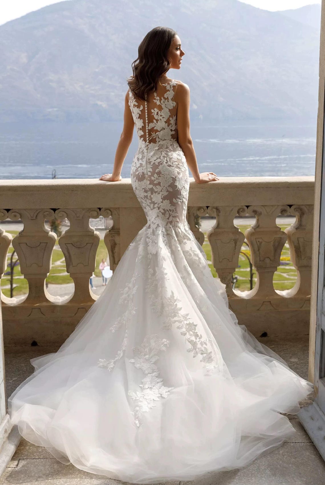 French Style Lace Mermaid Wedding Dress Made for Order - Etsy