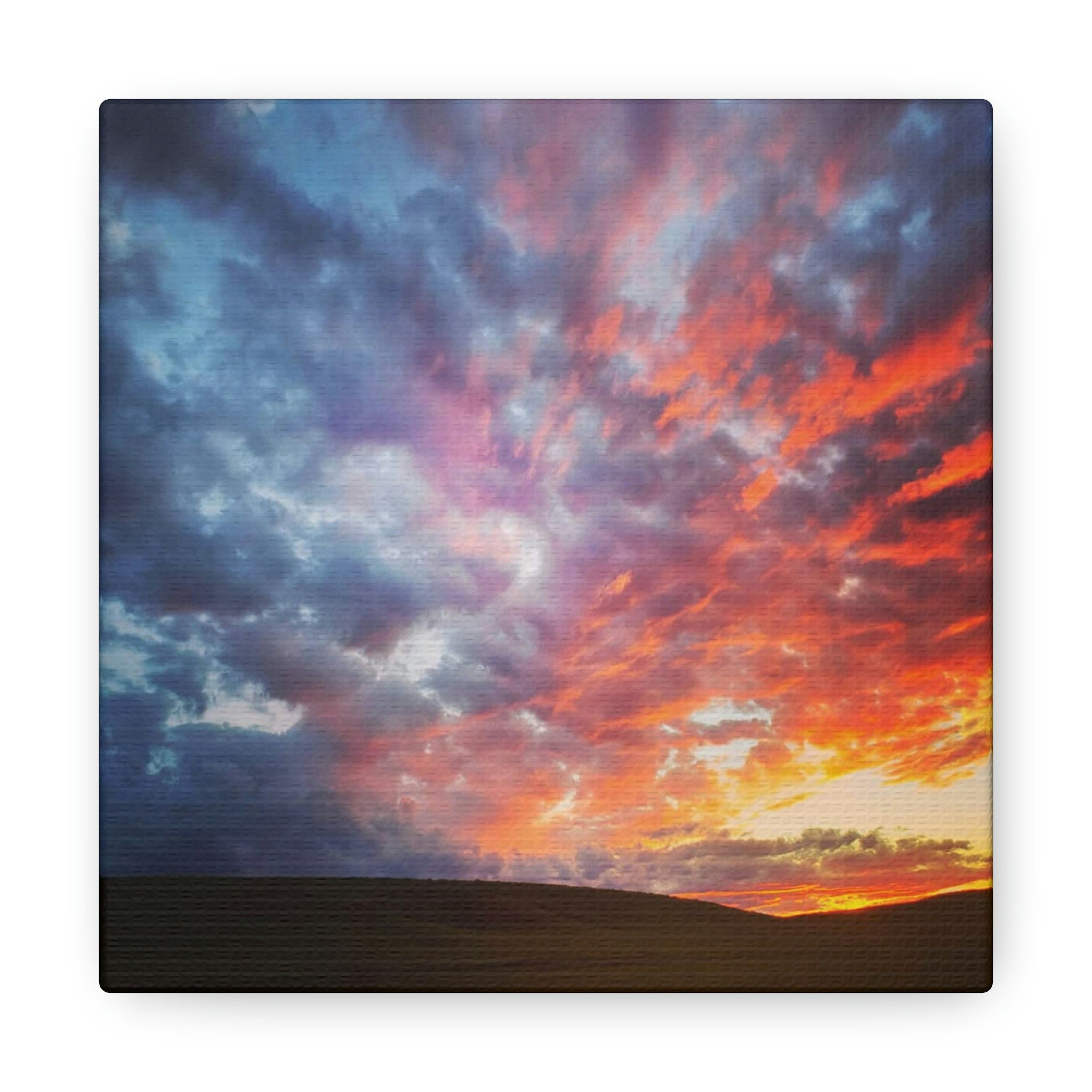 High Contrast Sunset With Clouds Nature Beautiful Photography High ...