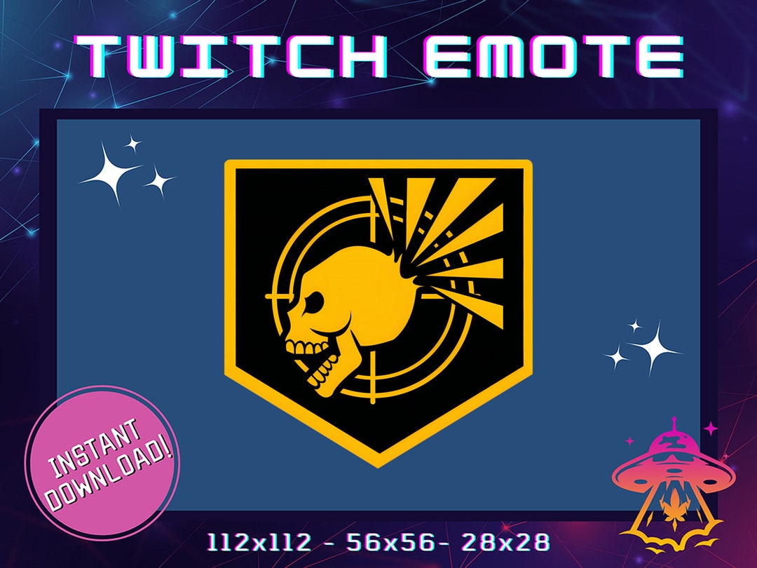 Dead Shot Emote Youtube Emote Discord Emote Community Emote Streamer ...