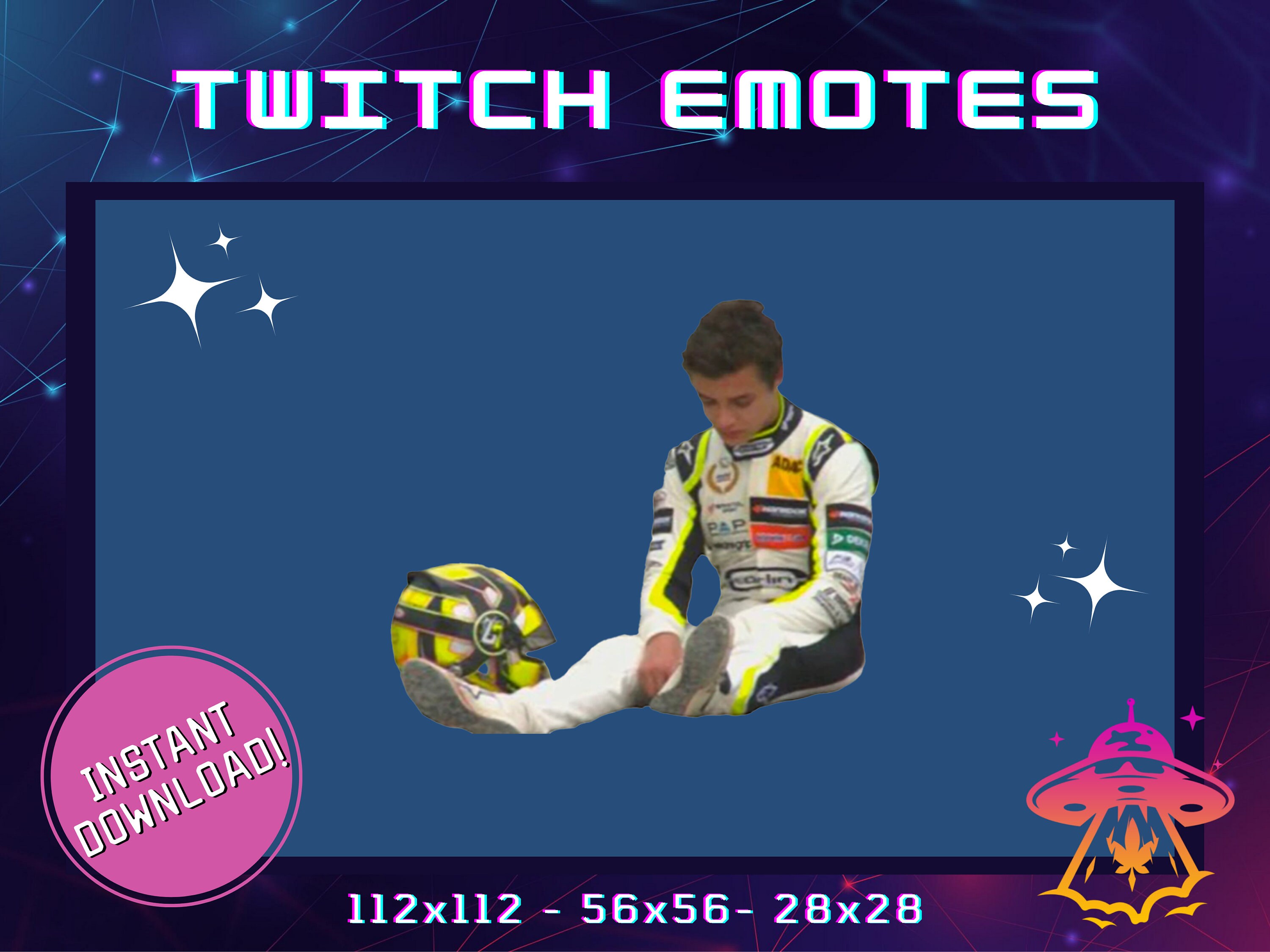 Sad Lando Twitch Emote Youtube Emote Discord Emote Community Emote ...