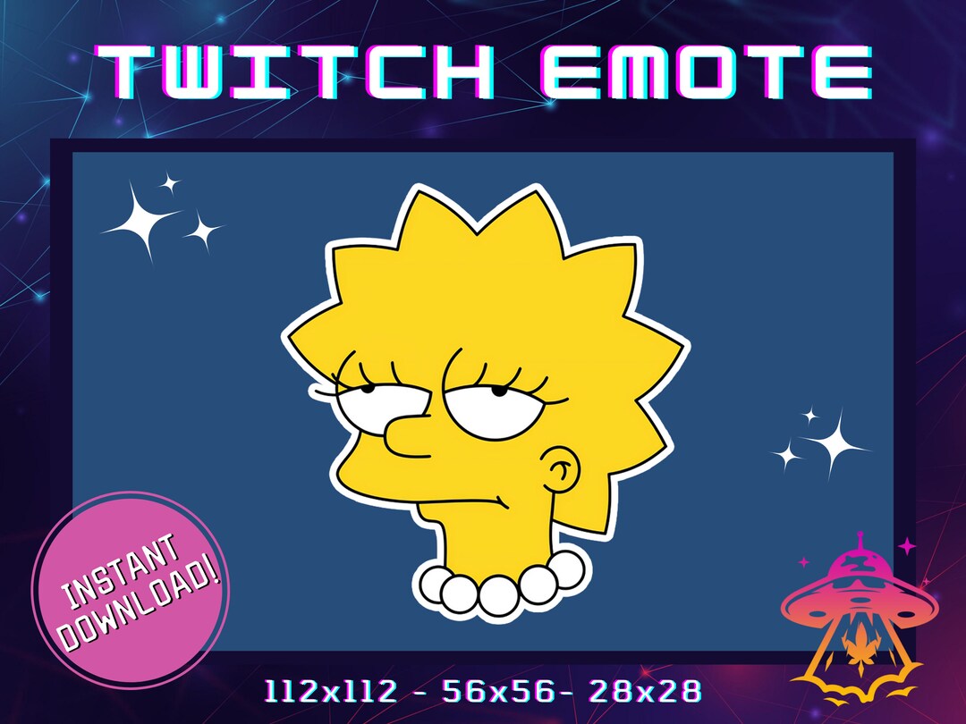 Eye Roll Lisa Twitch Emote Youtube Emote Discord Emote Community Emote ...