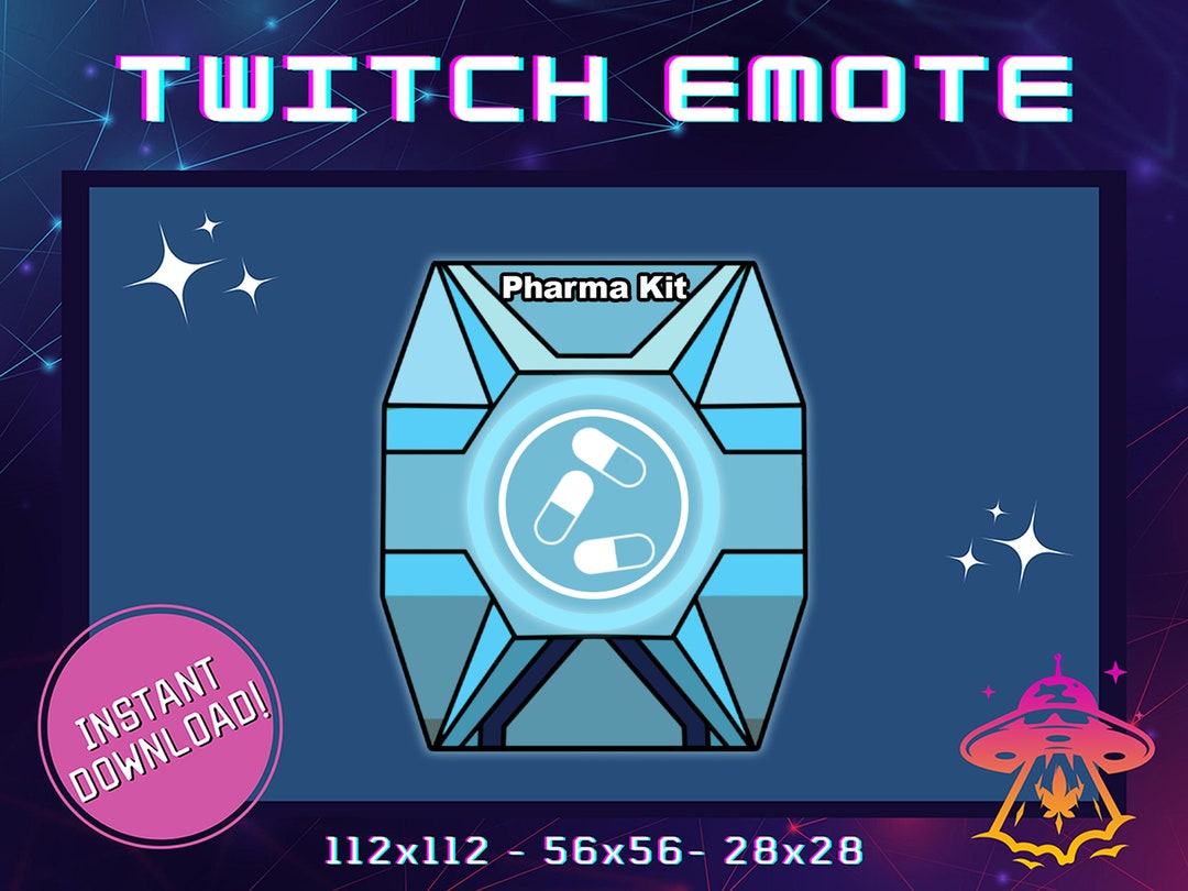 Pharma Kit Twitch Emote Youtube Emote Discord Emote - Etsy