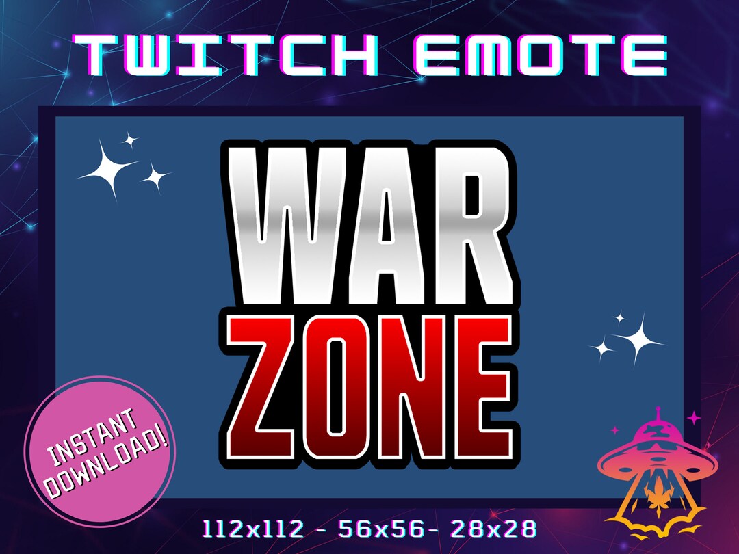 Warzone Twitch Emote Gamer Emote Call of Duty Emote - Etsy