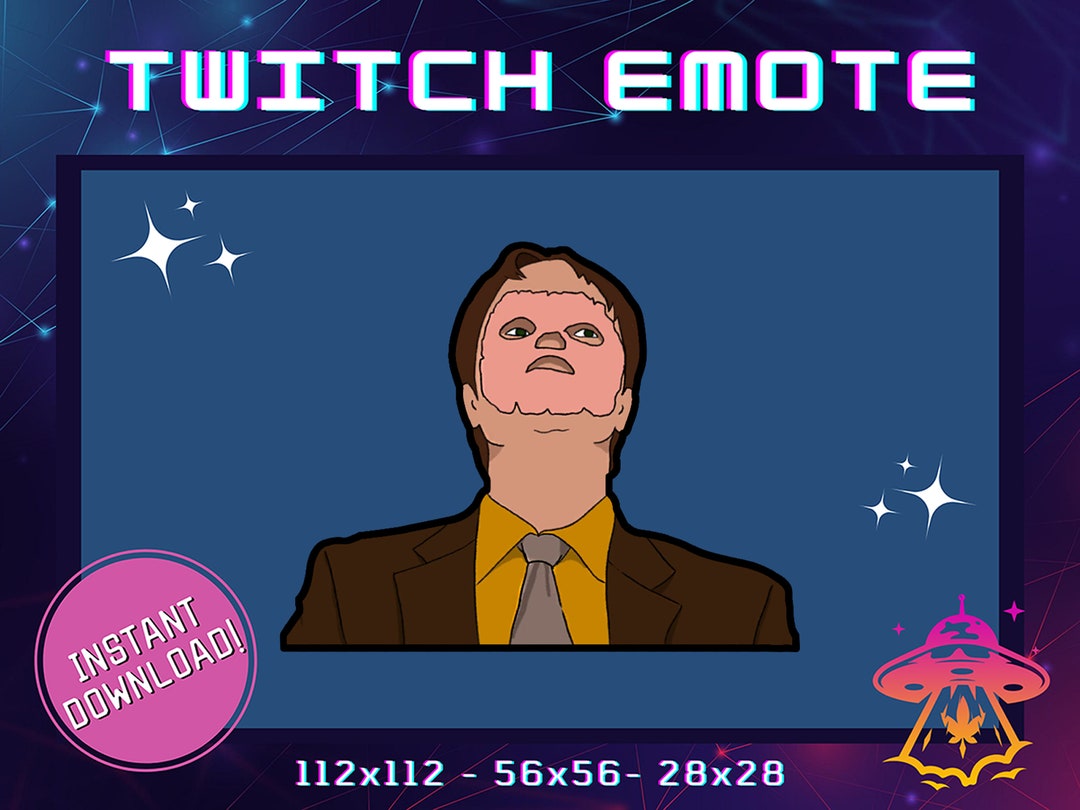Dwight CPR Twitch Emote Youtube Emote Discord Emote Community Emote ...