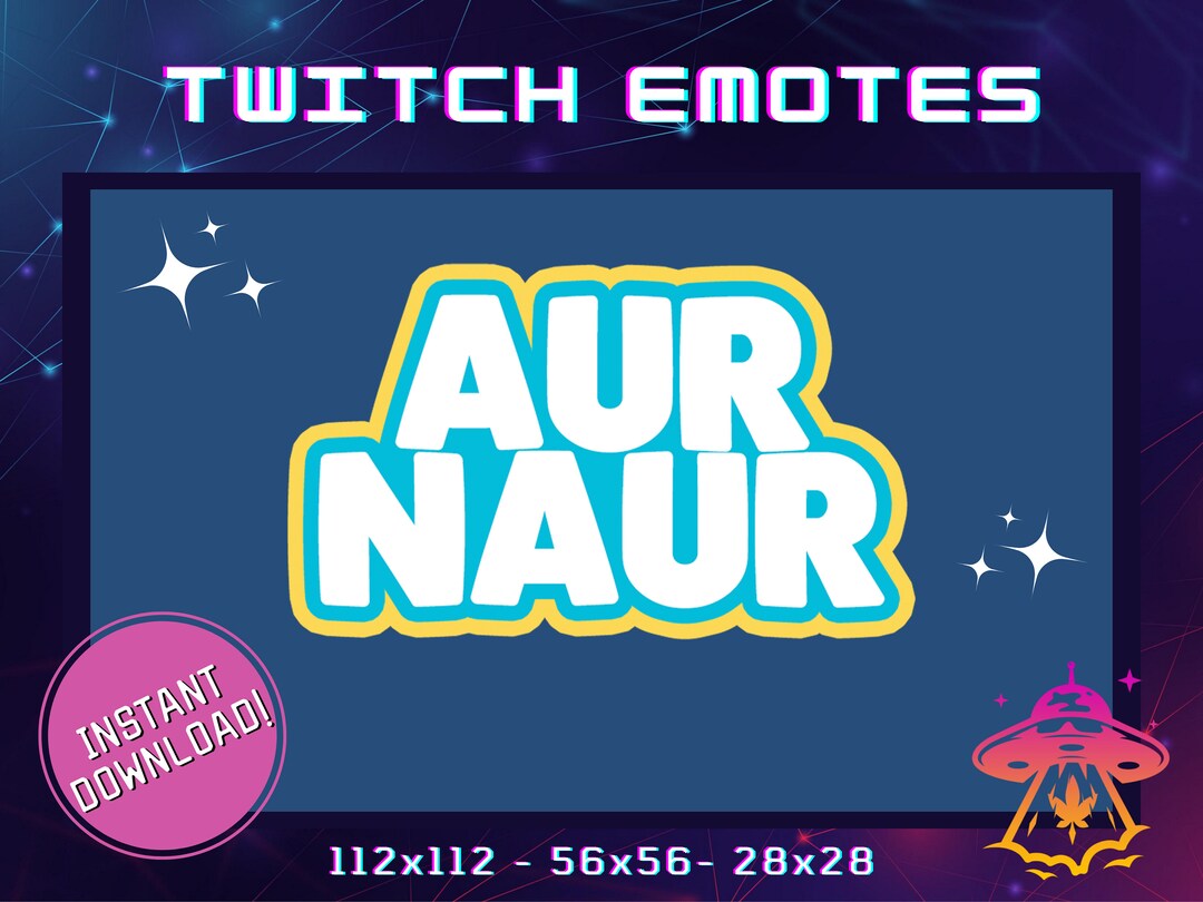 Aur Naur Australian Funny Twitch Emote Youtube Emote Discord Emote ...