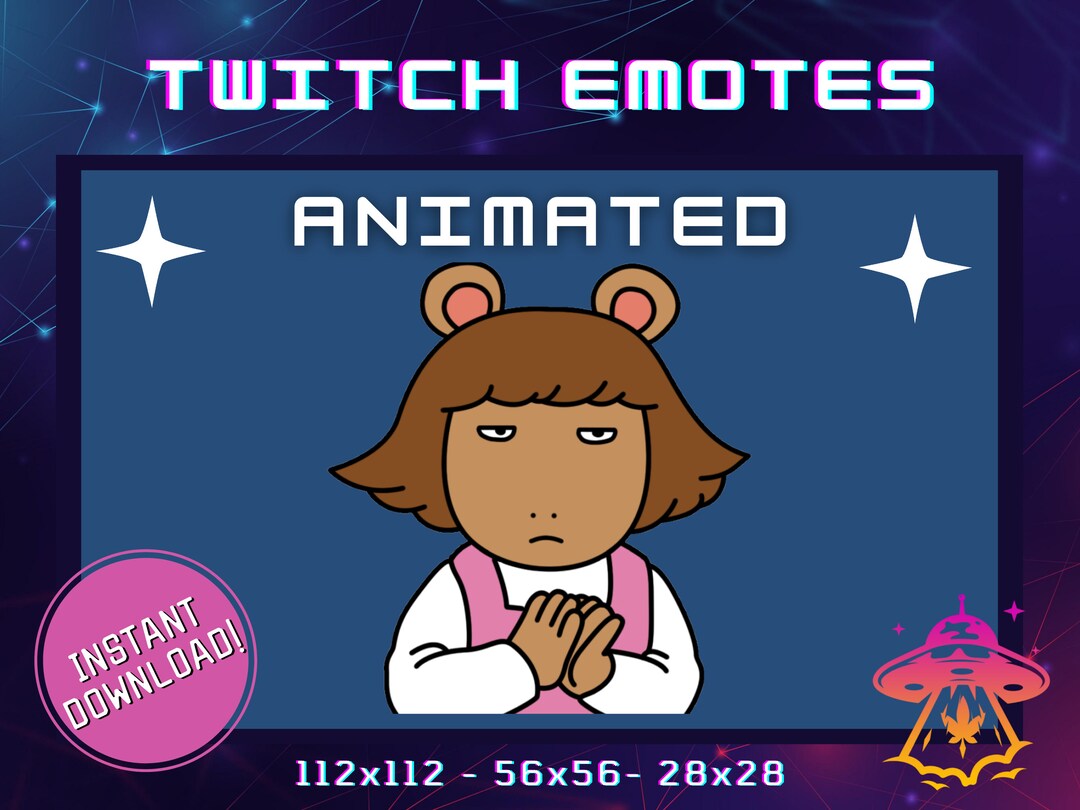 Animated DW Slow Clap Meme Twitch Emote Youtube Emote Discord Emote ...