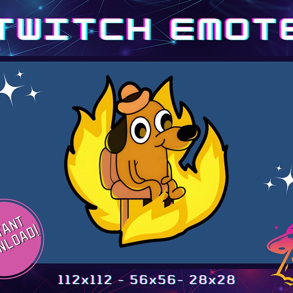 This is Fine Emote - Etsy