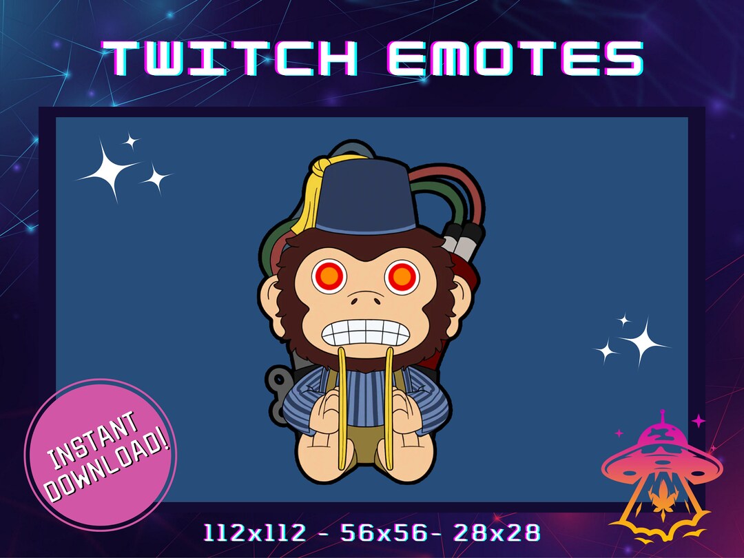 Monkey Bomb Twitch Emote Youtube Emote Discord Emote Call of Duty Emote ...