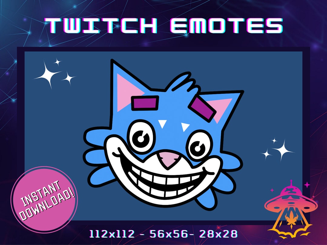 Fuzzy Cat Vault Twitch Emote Pip Boy Emote Shelter Vault Emote Streamer ...