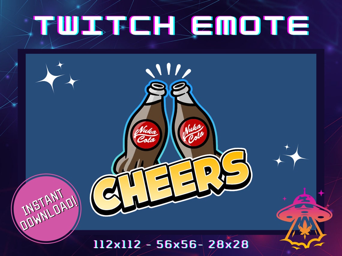 Cheers Twitch Emote Youtube Emote Discord Emote Community Emote ...