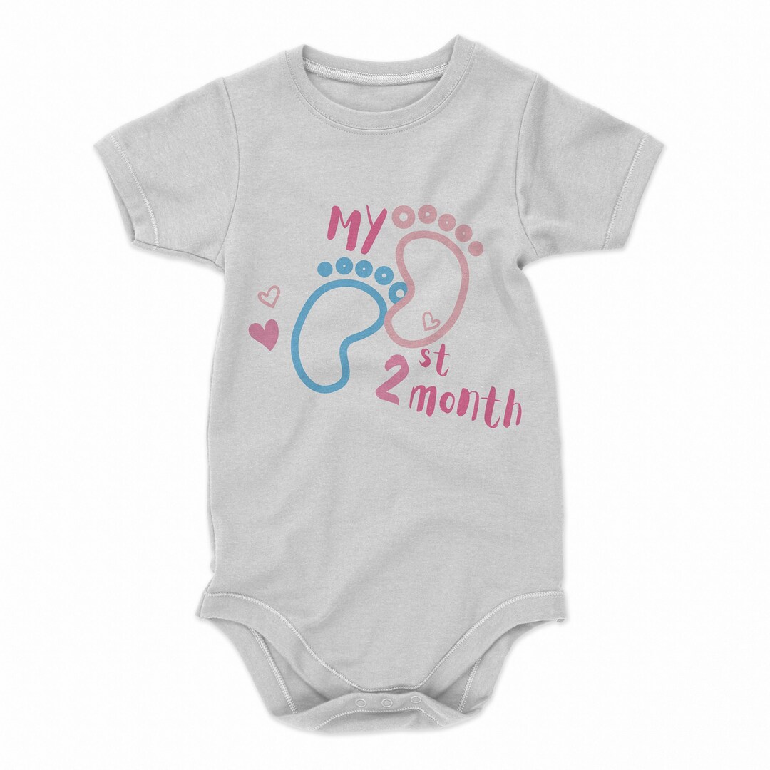 1-9 Month 18 Pcs Png 9 Month Girl 9 Month Boy Baby - Etsy