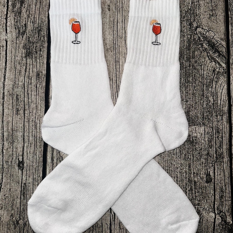 Aperol spritz socken - Etsy.de