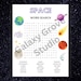 Outer Space Word Search Puzzle Game for Kids -digital Printable Planet ...