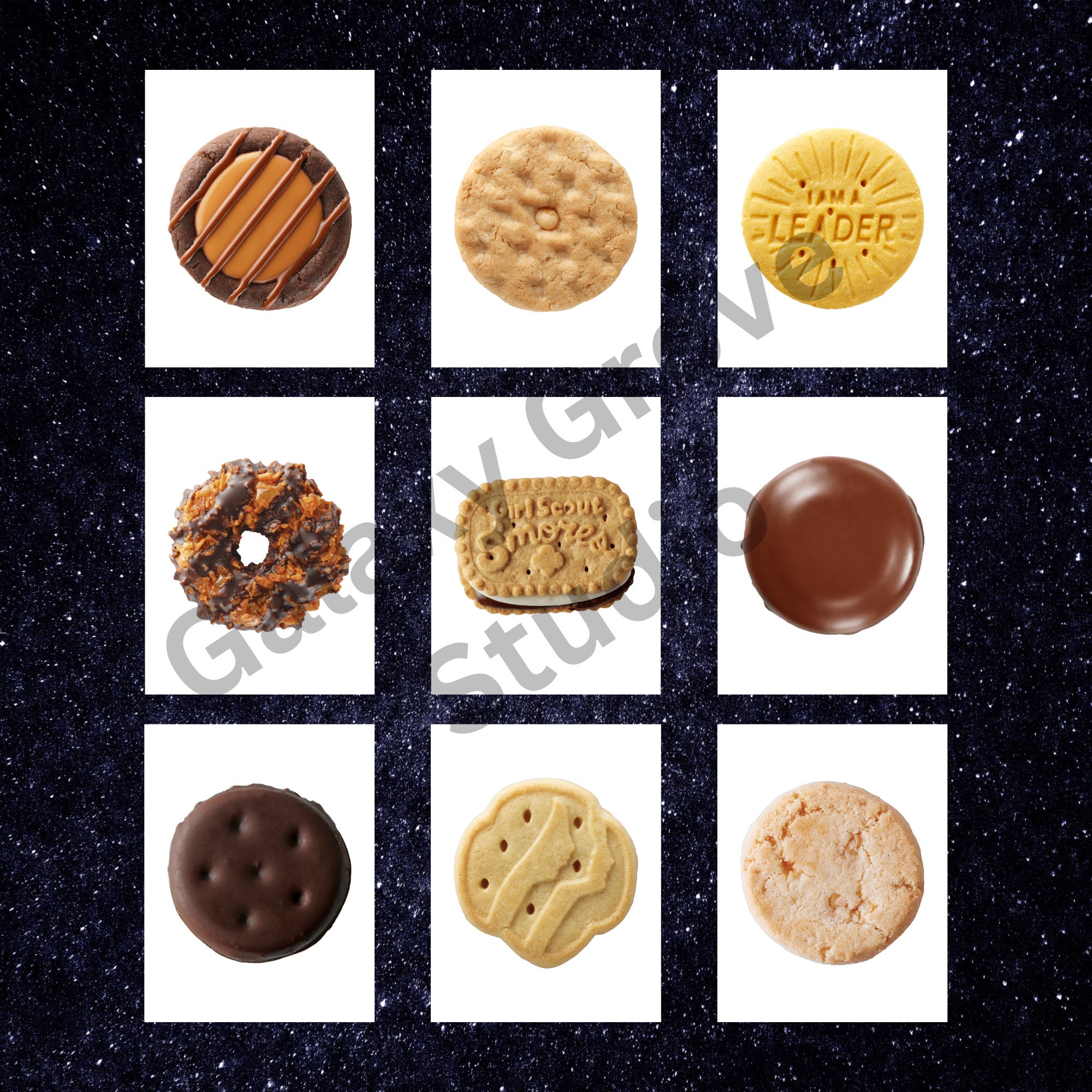 Girl Scout Cookie Scavenger Hunt Game - Cookie Rally Badge Meeting ...