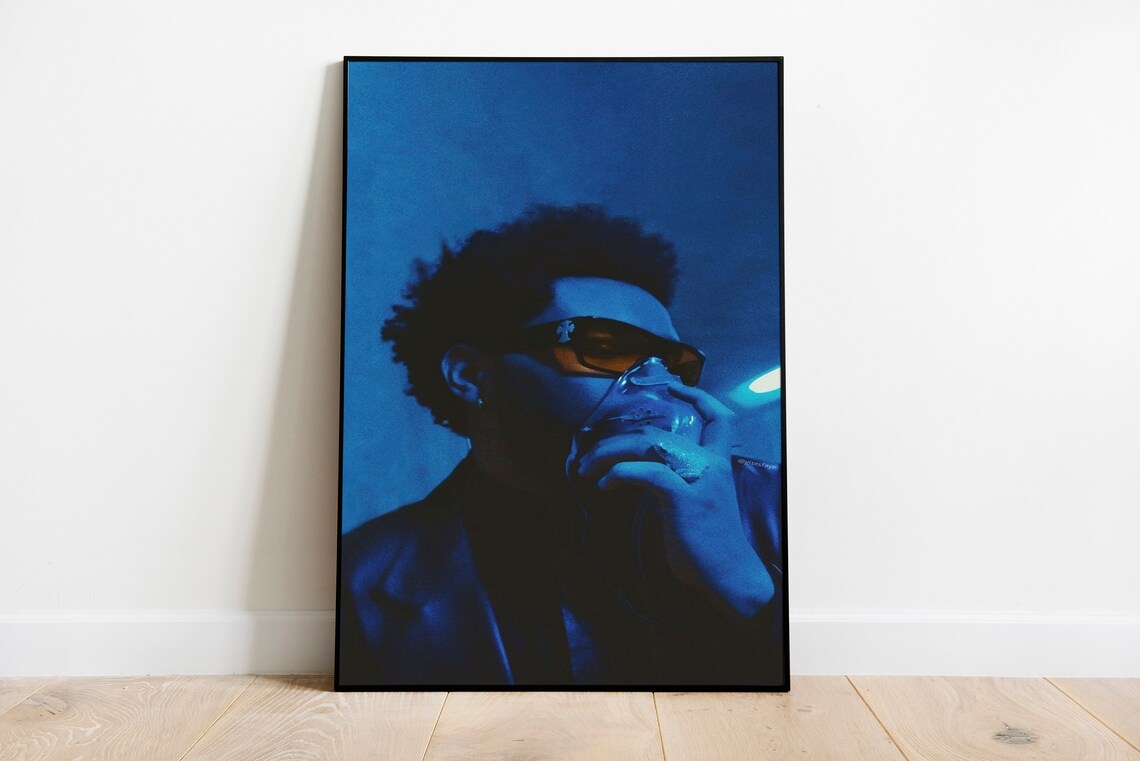 The Weeknd the Weeknd Poster Print the Weeknd Banner - Etsy
