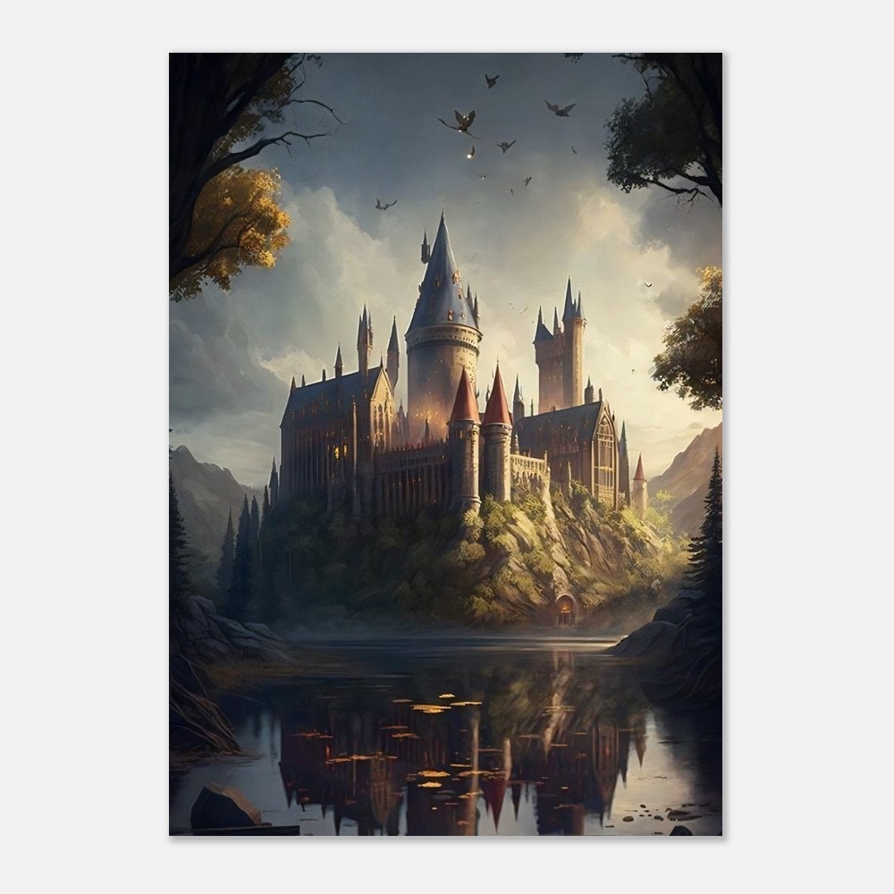 Harry Potter Harry Potter Print Hogwarts Castle Poster - Etsy