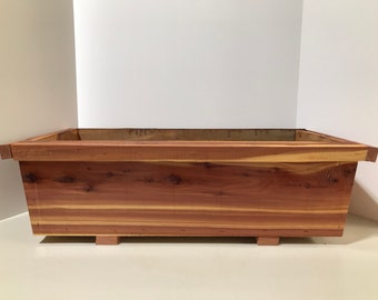 Cedar Planter Box - Etsy