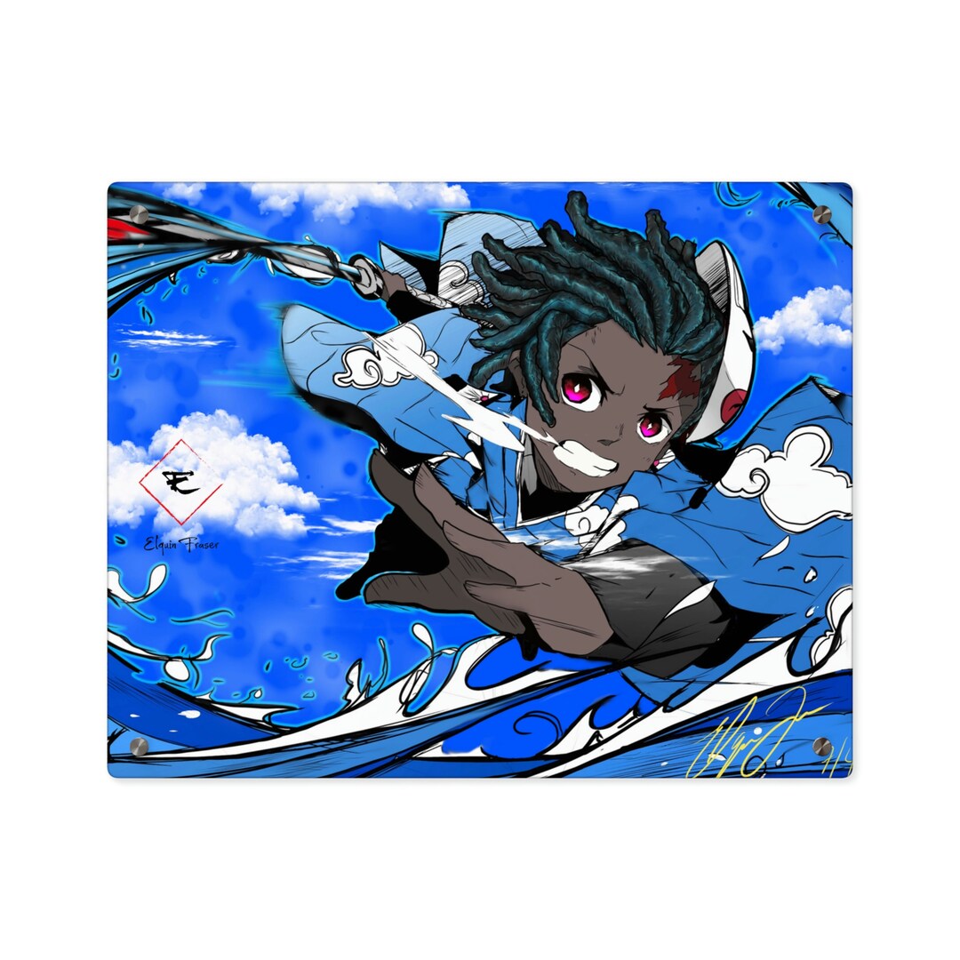 Demon Slayer Cover Art Acrylic Wall Art Panels - Etsy