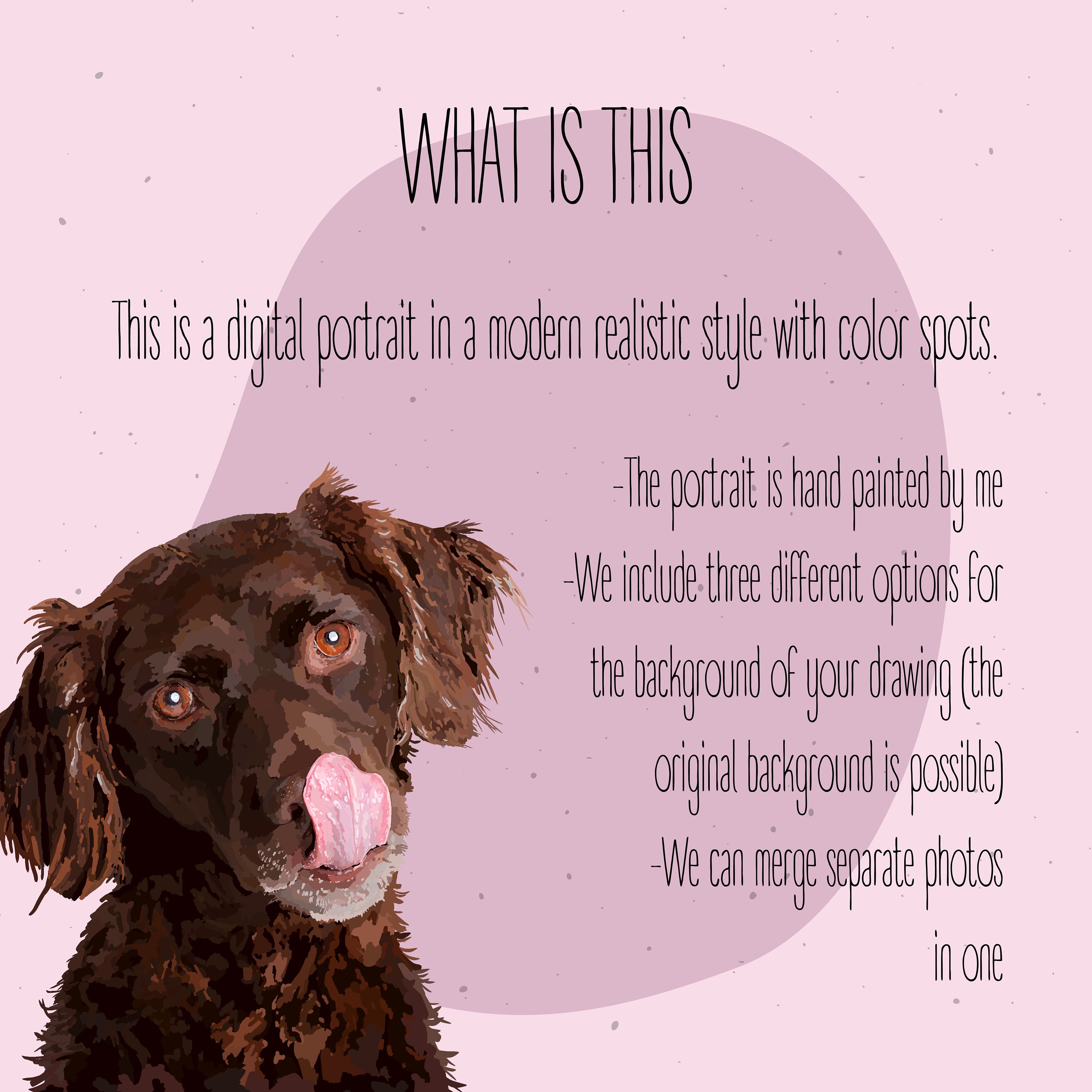 Pet Loss Portrait Pet Memorial Angel Wings and Halo Faceless Dog ...