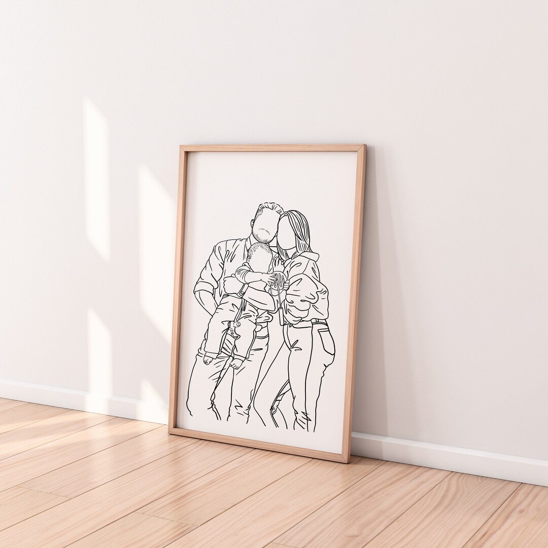 Faceless Portrait Print | Digital Drawing and Illustration | Drawing ...