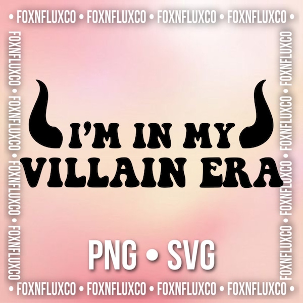 In My Villain Era Png - Etsy