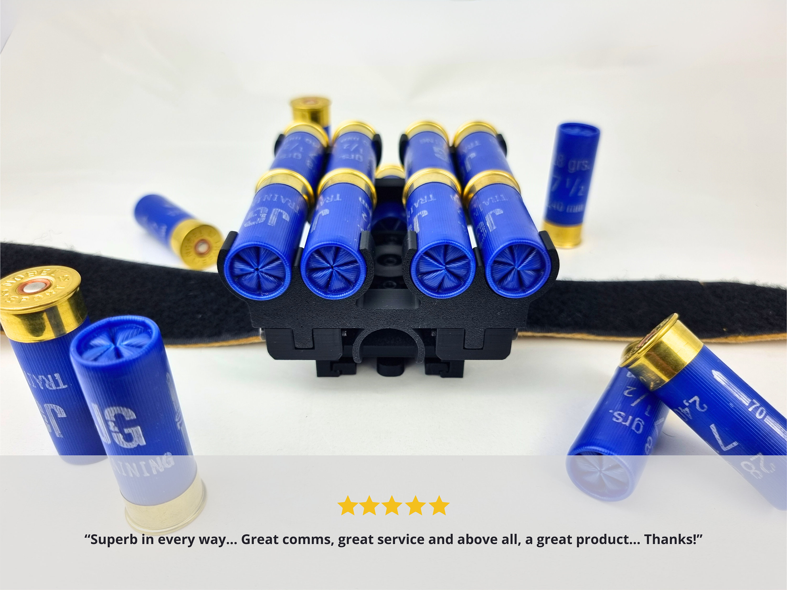 IPSC Shotgun Shotshell Holder Quad-load for Belt Competition Tek-lok ...