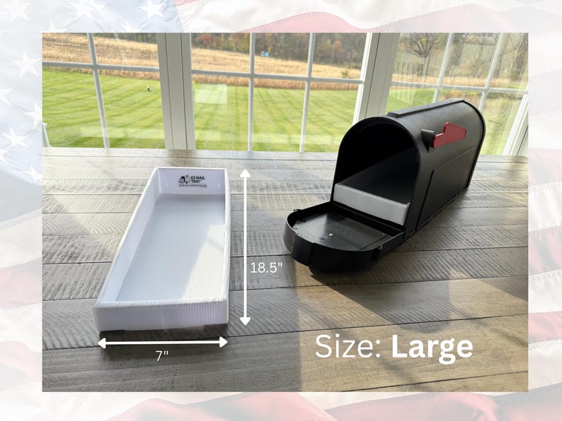 Mailbox Tray Insert for Easy Mail Retrieval — EZ Mail Tray™ Organizer ...