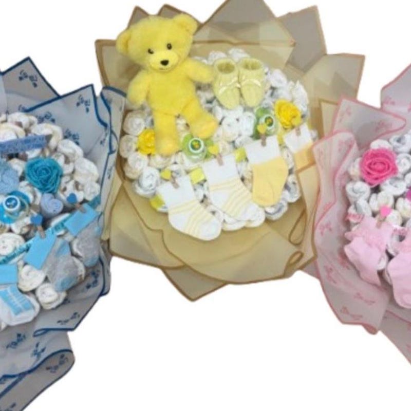 Diaper Bouquet - Etsy UK