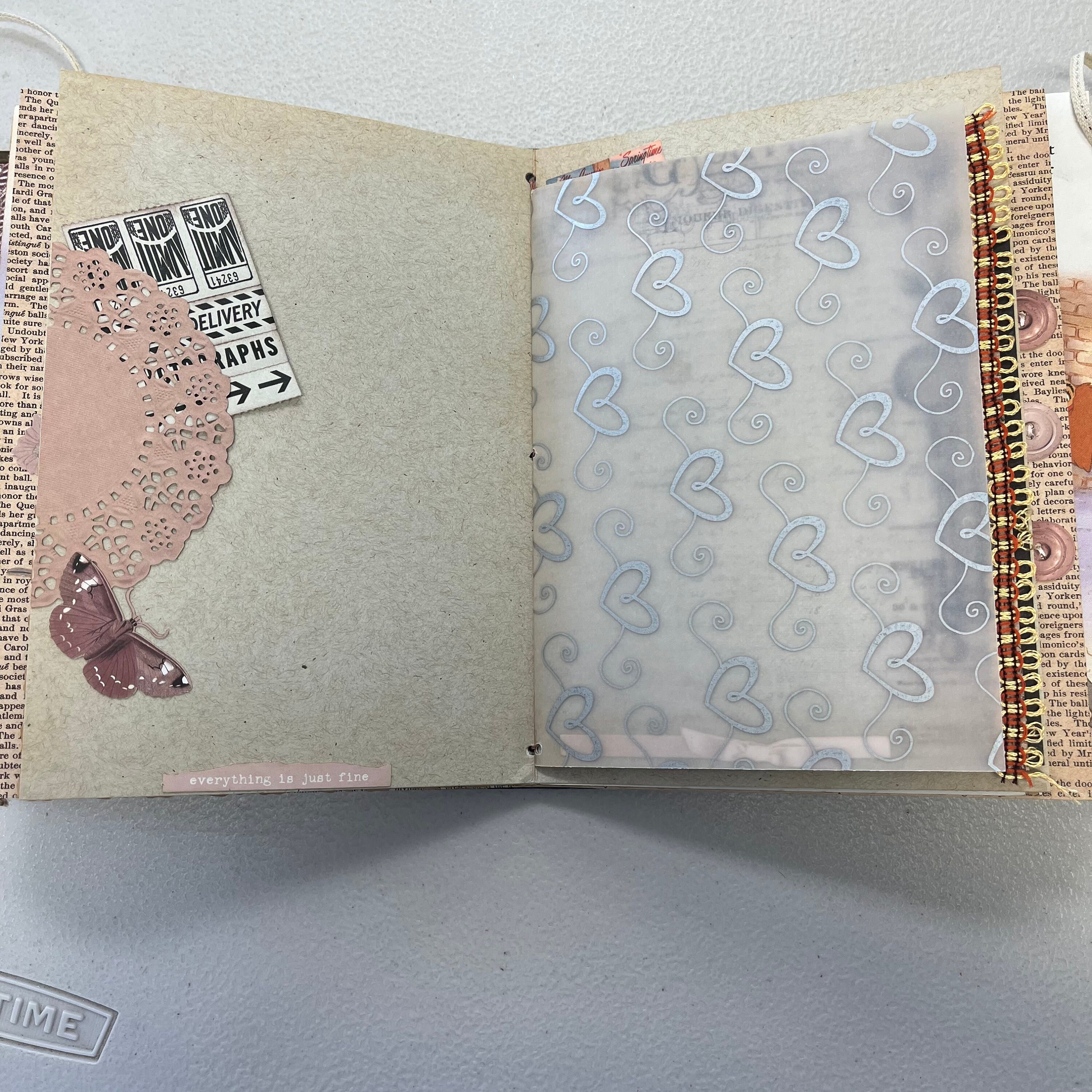 Little Golden Book “lady and the Tramp” Junk Journal - Etsy