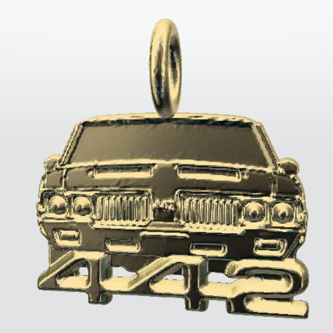 1970 Oldsmobile 442 Pendant Necklace Silver Gold or Brass, Gift - Etsy