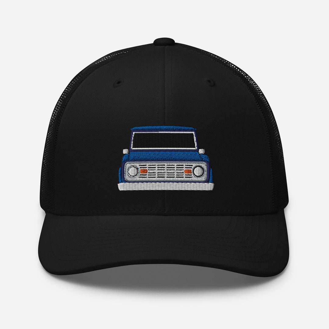 Blue 1966 to 1977 Bronco Embroidery Trucker Cap Excellent Gift Hat - Etsy