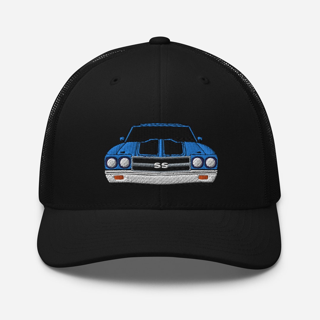 Blue 1970 Chevelle Embroidery Trucker Cap Excellent Gift Hat - Etsy