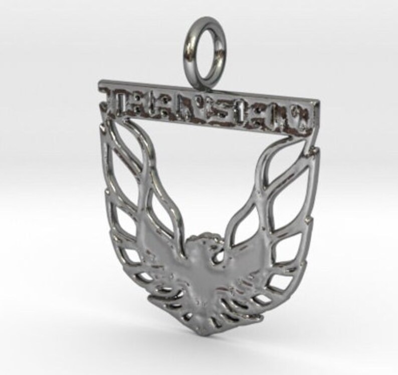 WS6 WS-6 Firebird Trans Am Bird Phoenix Pendant Necklace Silver Gold ...