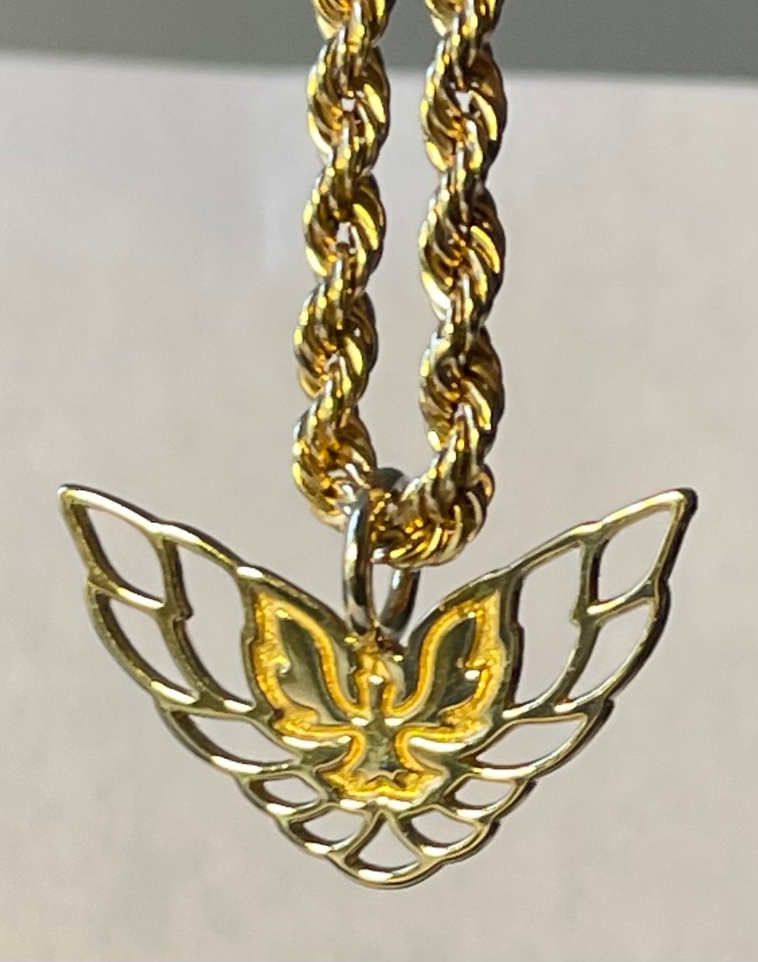 WS6 WS 6 Firebird Trans Am Bird Phoenix Pendant Necklace Silver or ...