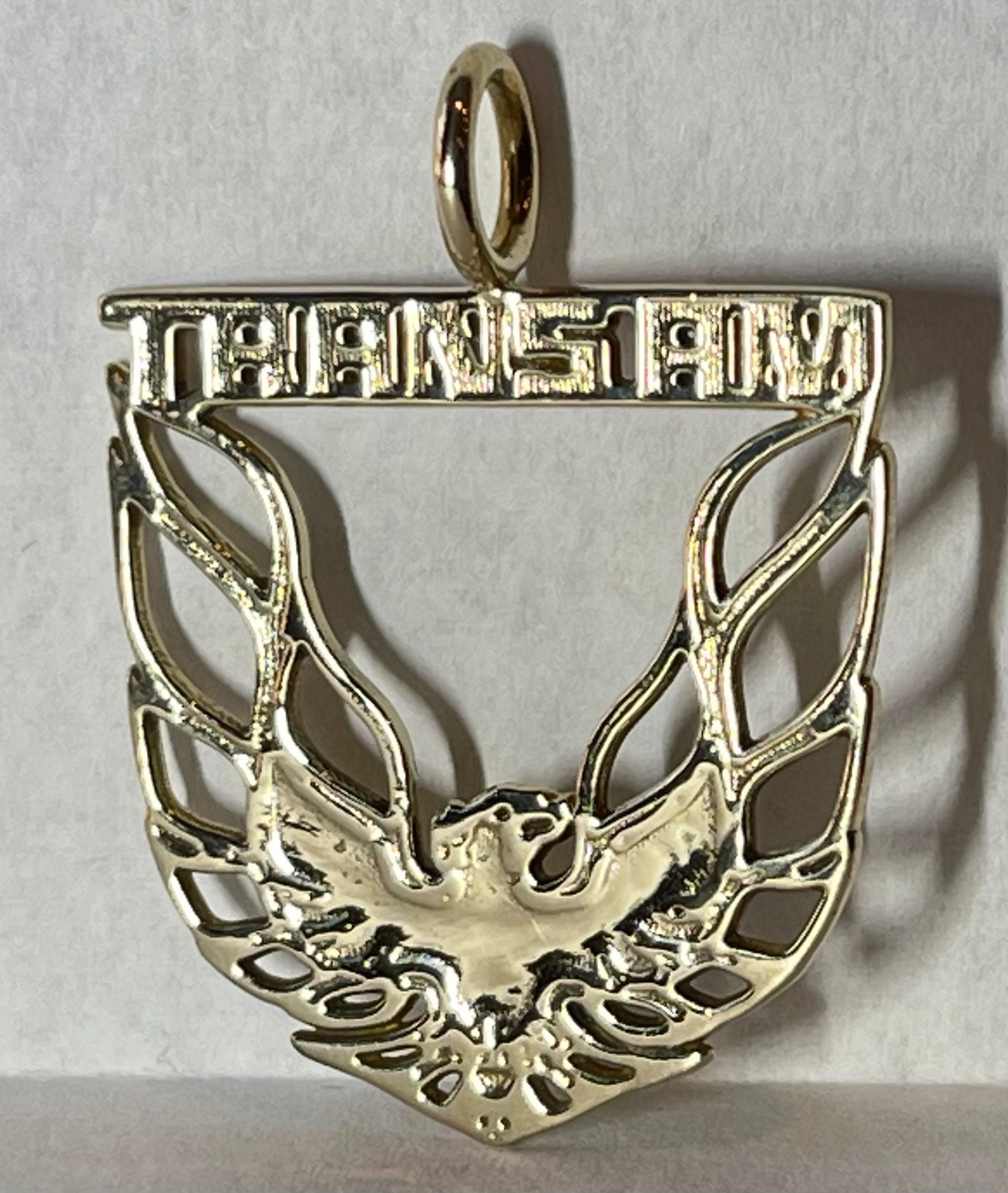 WS6 WS-6 Firebird Trans Am Bird Phoenix Pendant Necklace Silver Gold ...